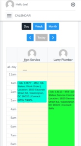 Drag and Drop Calendar for Easy Scheduling | Bella FSM